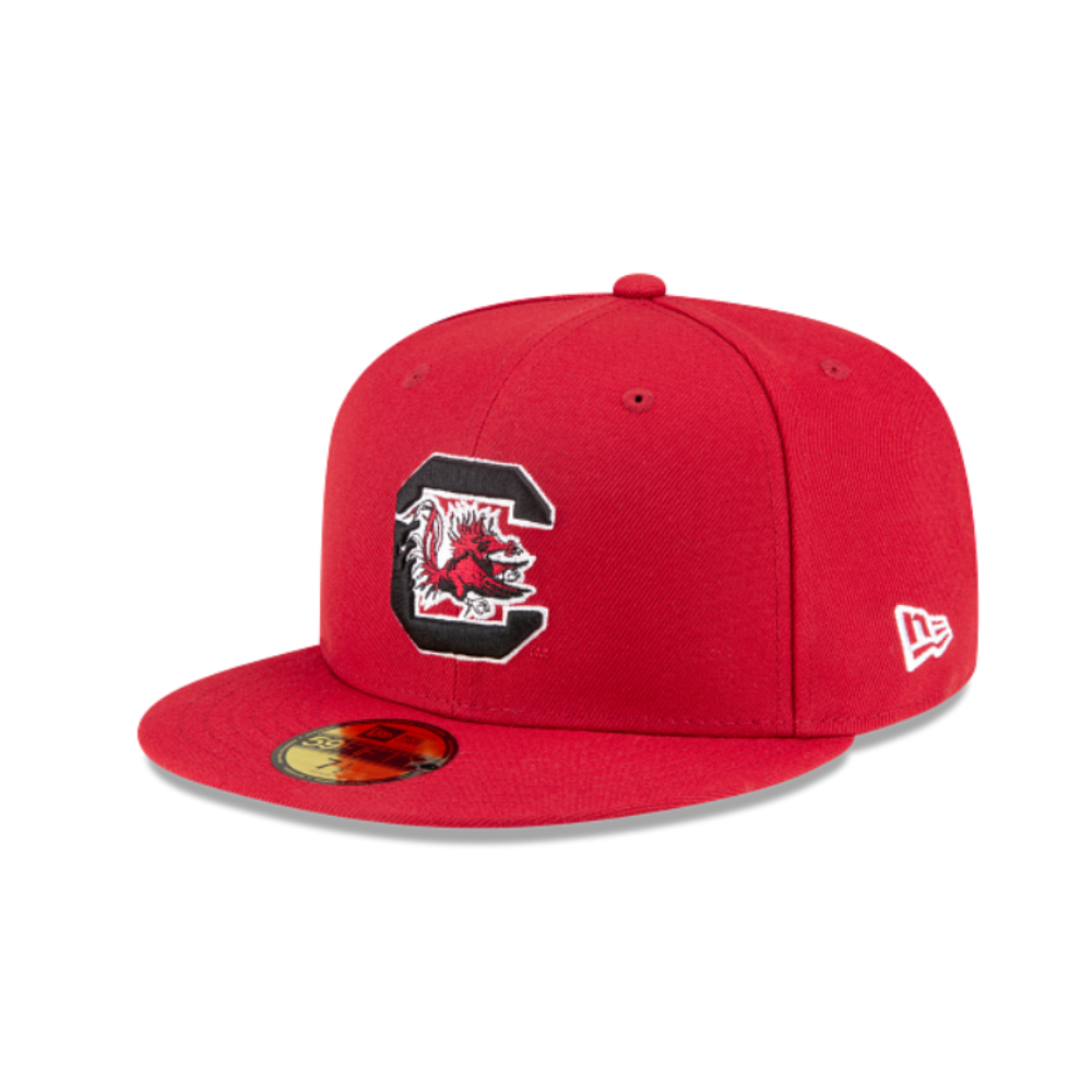 SOUTH CAROLINA GAMECOCKS 59FIFTY NEW ERA RED FITTED HAT – RatCitySk8Shop